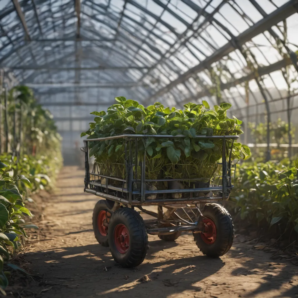 Maximizing Greenhouse Efficiency with Plant Carts