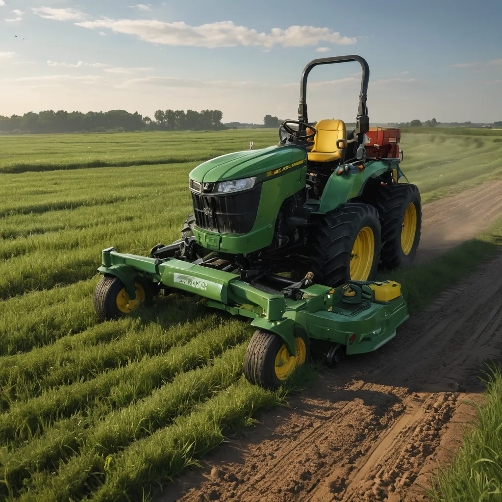 John Deere Mowers and Trailers in Agriculture