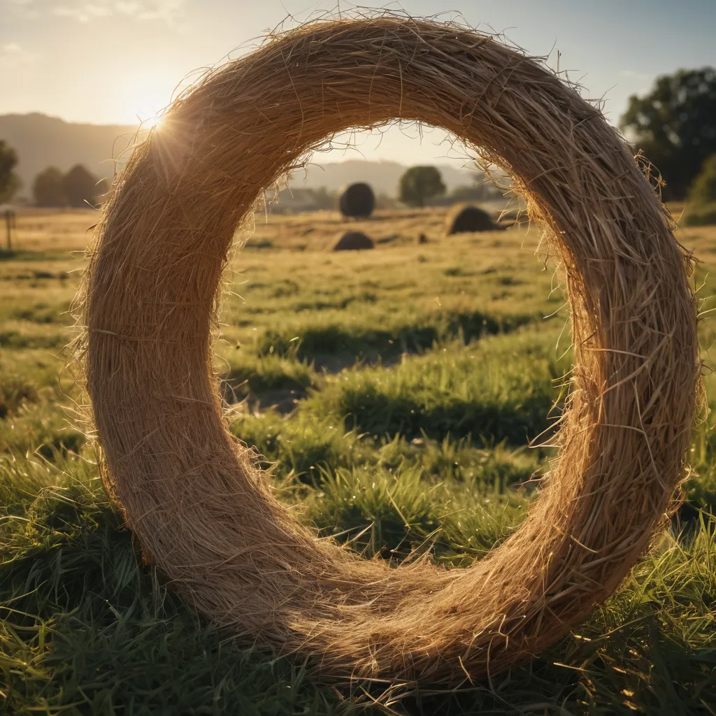 Exploring Round Hay Rings for Sustainable Agriculture