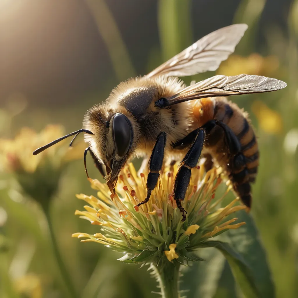 Bees in Grass: Ecological Roles and Agricultural Impact