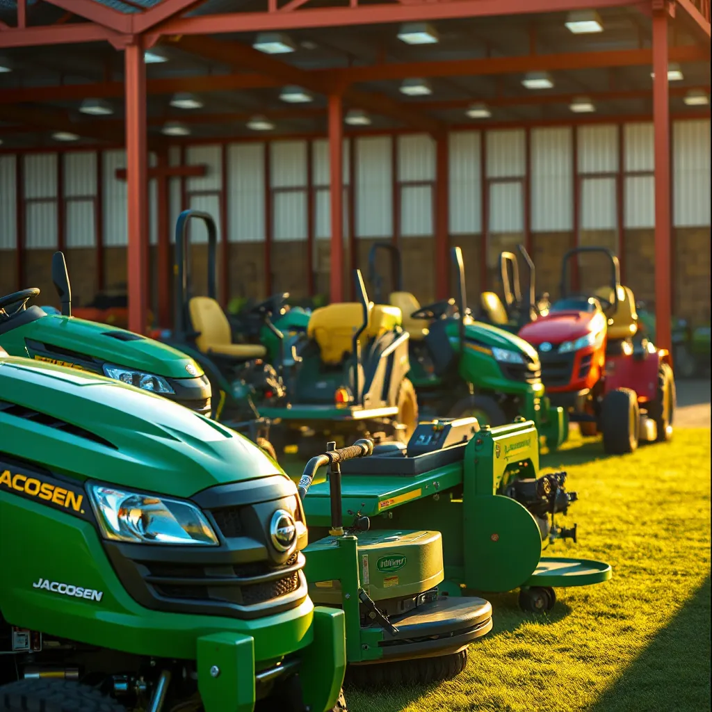 Exploring Jacobsen Turf Equipment Dealers: Key Insights